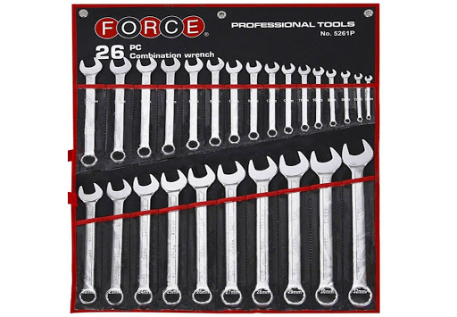 FORCE 26PCS COMBINATION SPANNER – Mewnex Tools Ltd