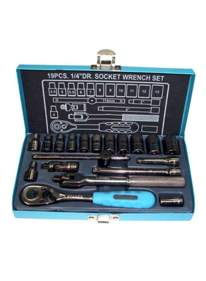 STAREX 19PCS 1/4inch SOCKET SET – Mewnex Tools Ltd